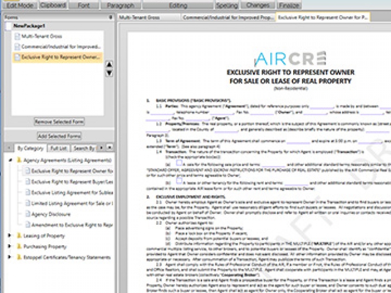 AIR CRE Contracts - AIR CRE