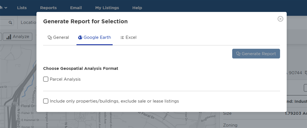 Reporting: Create Google Earth Reports for Properties, Listings, and ...
